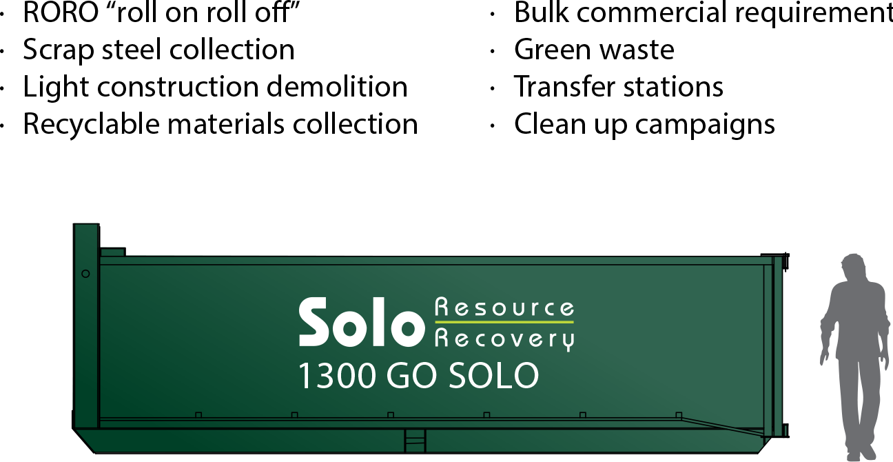 Bulk Waste Haulage, Bulk Waste Collection - Solo