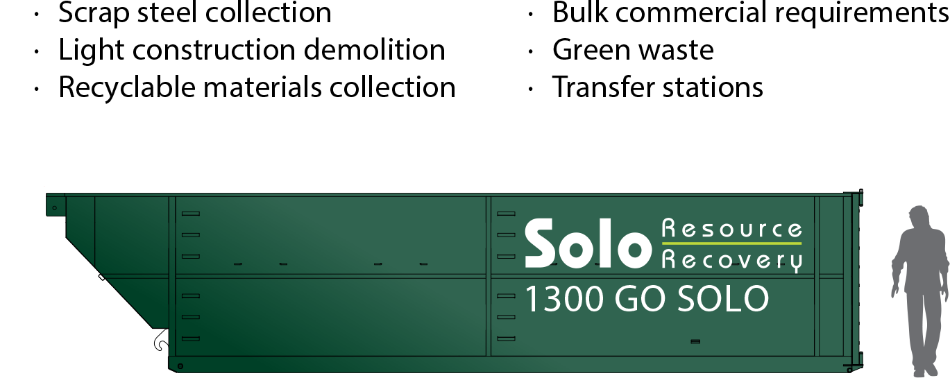 Bulk Waste Haulage, Bulk Waste Collection - Solo